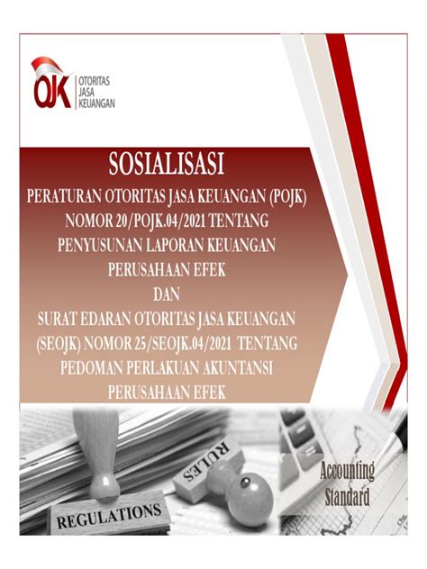 Materi Sosialisasi Pojk 20 Seojk 25 02nov Pdf