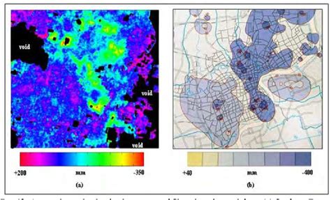 Figure 12 From Magnitude And Extent Of Six Years Of Land Subsidence In