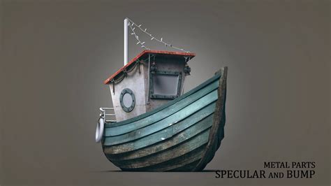 Fishing Boat Texture Layers By Silvia Cortellino