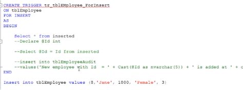 Converting Sql Server Query To Its Equivalent Mysql For Trigger Stack