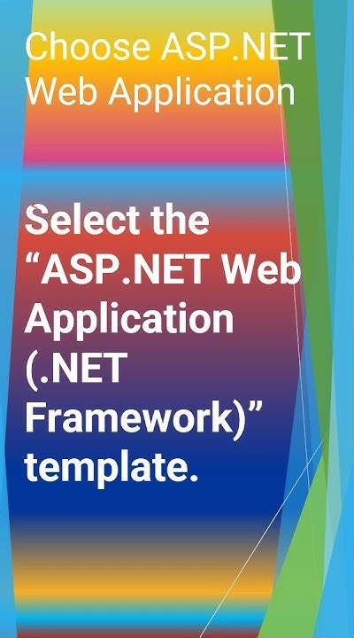 Creating Your First Web Forms Projectshorts Youtube