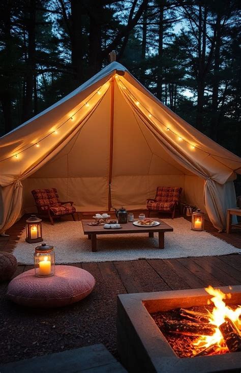 Cozy Luxe Glamping 18 Inside Tent Set Up Transformation Ideas In 2025