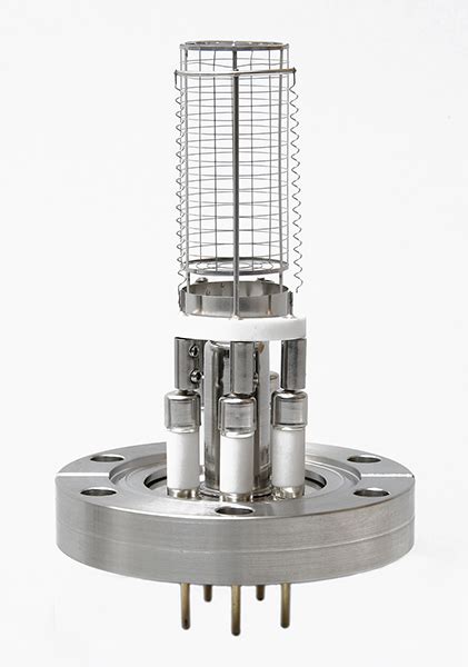 Nude Ion Gauge Dual Tungsten Filaments DN CF BA DT Demaco