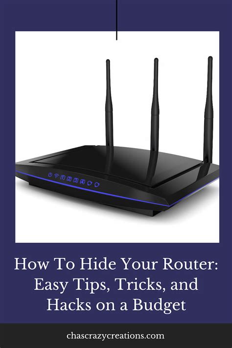 How To Hide Your Router Easy Tips Tricks And Hacks On A Budget