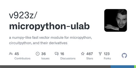 Issues · V923zmicropython Ulab · Github