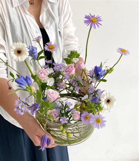 안단테블룸스쿨 강남 플로리스트학원 센터피스 수업 후기 네이버 블로그