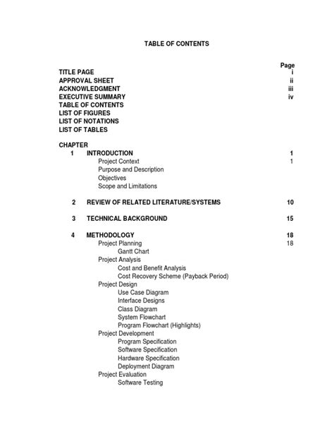 Capstone Project Format Pdf Algorithms Specification Technical Standard