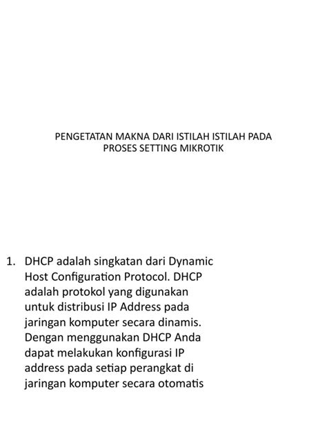 20 Istilah Dalan Jaringan Wan Pdf