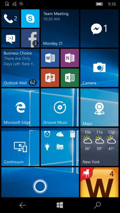 Windows Mobile Operating System
