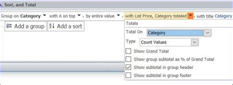 How To Add Group Headerfooter In Report