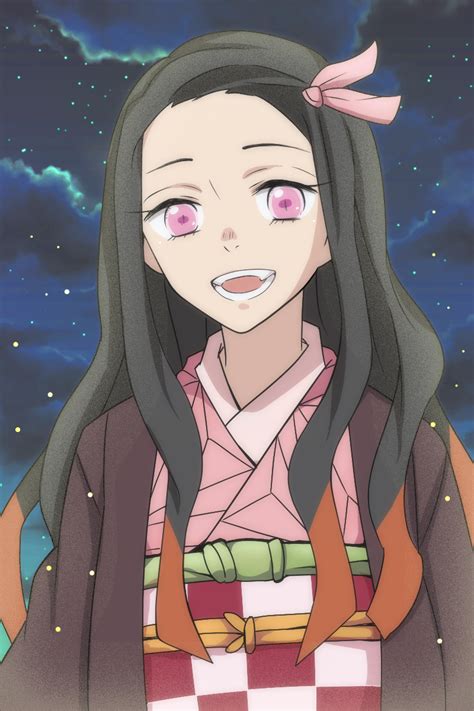 Kimetsu No Yaiba Bamboo Anime Girls Anime Kamado Nezu