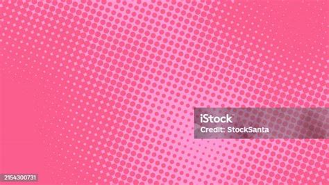 슈퍼 히어로 핑크 배경 에서 팝 아트 만화책 스타일 만화 하프 톤 배경 도트 디자인 벡터 일러스트 레이 션 Eps10 개념에 대한 스톡 벡터 아트 및 기타 이미지 Istock