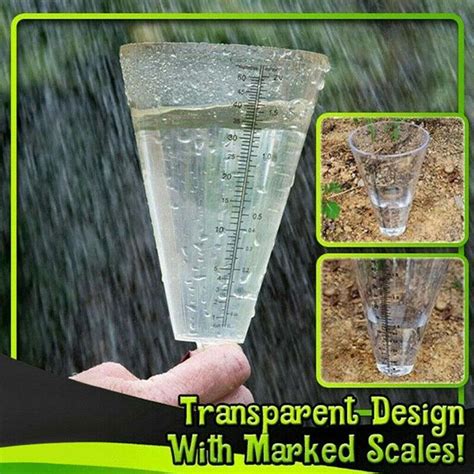 Cone Rain Gauge Measurement Ground Spike Precipita Grandado
