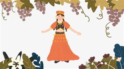 免抠卡通新疆服饰的女孩免抠素材免费下载 觅元素51yuansu Disney princess Character
