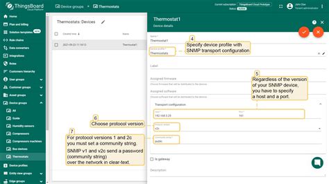 SNMP Device API Reference ThingsBoard Cloud