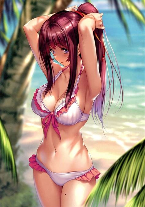Pin On Swimsuit Anime Girls