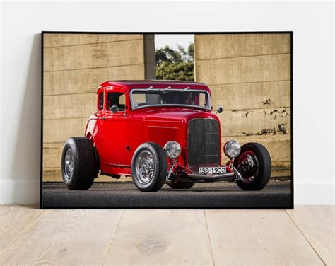 1927 Ford Hot Rod Art Print Etsy Canada