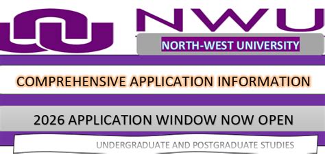 North West University Nwu Application Closing Dates 2026 Apply