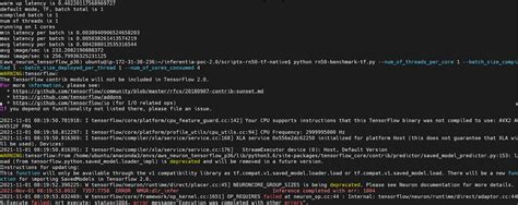 Infer Error With NeuronRT X TensorFlow X Issue Aws Neuron Aws Neuron Sdk GitHub