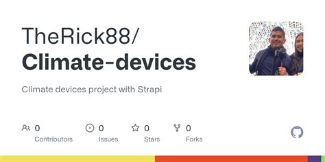 Github Therick Climate Devices Climate Devices Project With Strapi