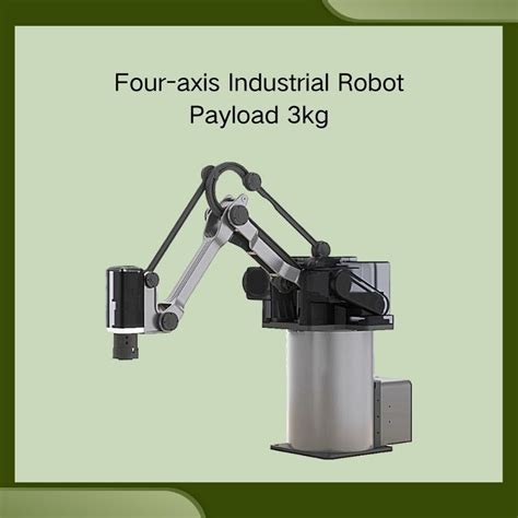 Ce Certified Desktop Small 4 Axis Industrial Robot Visual Palletizing
