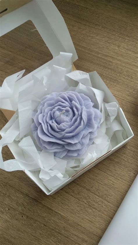 Соевая свеча пион