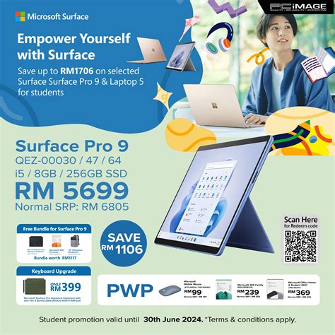 Microsoft Surface Pro 9 Core I5 8gb Ram 256gb Ssd Sapphire Qez