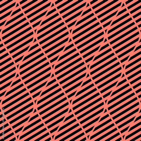 Seamless Vector Abstract Pattern Symmetrical Geometric Repeating Background With Decorative