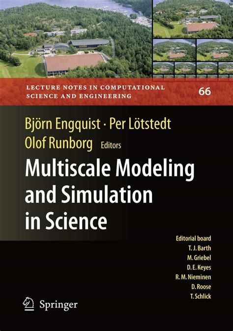 multiscale modeling and simulation in science lecture notes in computational science and