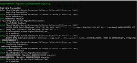 Fluentmigrator In Aspnet Core Net Core Central
