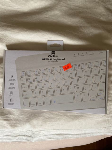 Typo Wireless Keyboard White Computers Tech Parts Accessories Computer Keyboard On Carousell