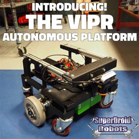 Superdroid Robots On Linkedin Vipr Autonomous Robotics Robot