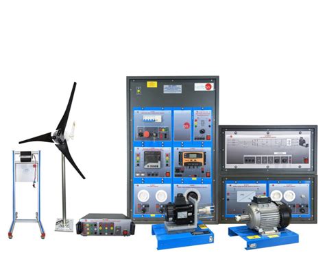 Wind Power Application With Permanent Magnets Synchronous Generator With Scada Edibon