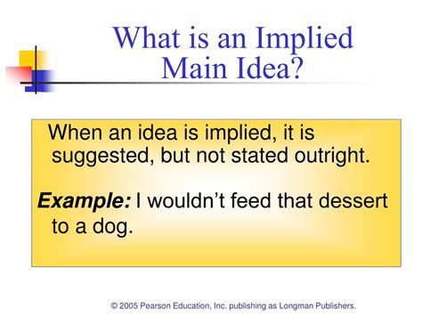 Ppt Chapter 6 Understanding Implied Main Ideas Powerpoint
