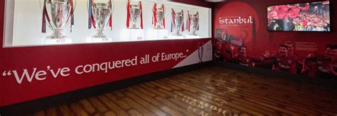 The Liverpool Fc Stadium Tour And Museum Visitbritain