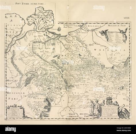 Karta Ukrainy V Boplana 1650g Tekst Str 15 A Map Of Ukraine By V