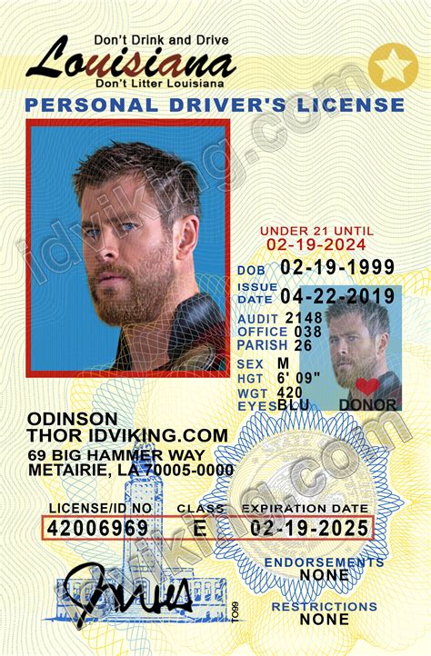 Louisiana Drivers License Format Zoes Dish