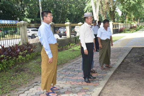 တိုင်းဒေသကြီးဝန်ကြီးချုပ် ပုသိမ်မြို့ ကန်သုံးဆင့်ကန်ပတ်လမ်း တိုးချဲ့ဆောင်ရွက်နေမှုနှင့် ပုသိမ် ရ