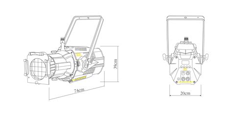 Top Led Ellipsoidal Stage Lighting Oem Odm Kb Lighting