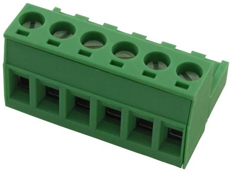 Mstb2 5 6 St 5 08 Phoenix Contact Pluggable Terminal Block 5 08 Mm 6 Positions