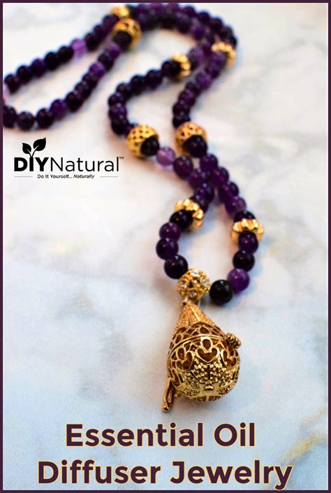 Essential Oil Jewelry Passively Difuse Essential Oils With Diffuser