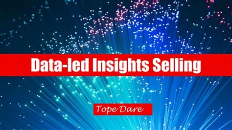 Data Led Insights Selling Sales Ruby Pdf