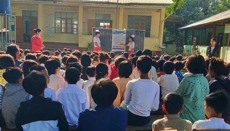 မင်းလှမြို့ အမှတ်၃အခြေခံပညာမူလတန်းကျောင်း၌ ပြင်းထန်ဝမ်းပျက်ဝမ်းလ