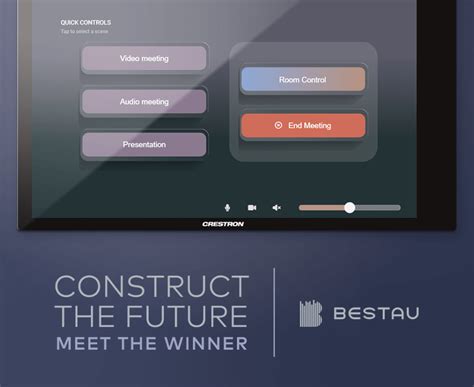 Construct The Future The Crestron Construct Ui Design Winner [crestron Electronics Inc ]