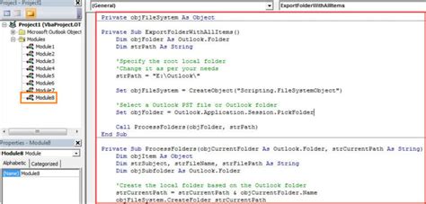 How To Quickly Export An Outlook Folder With All Subfolders And Items To