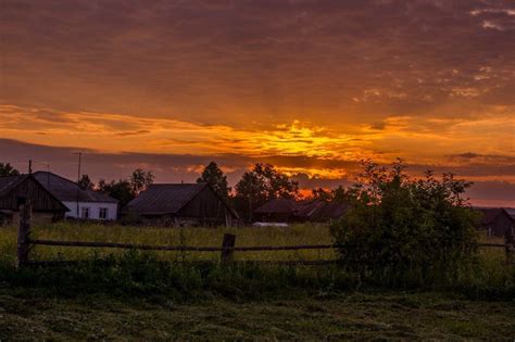 Утро в деревне - фото и картинки: 68 штук