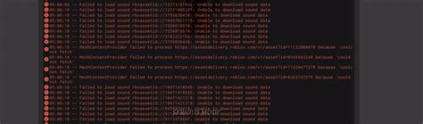 Failed To Load Sound Rbxassetid Id Unable To Download Sound Data