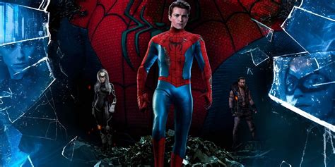 Tom Holland S Spidey Is Hunted By Kraven In Mcu Spider Man 4 Fan Poster