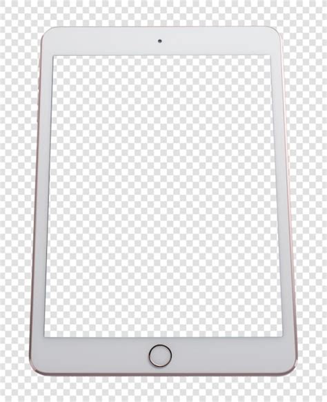 투명 배경에 고립 된 휴대 전화 모형 템플릿 프리미엄 Ai 생성 Psd