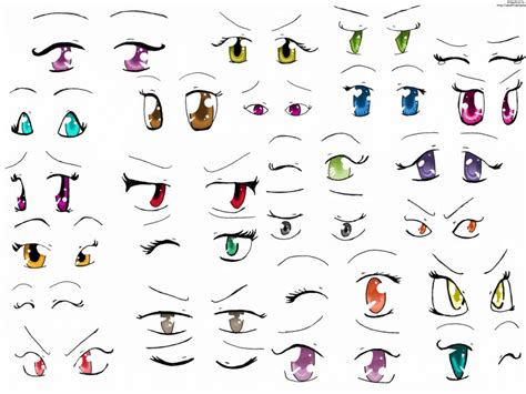 How To Draw Cute Girl Anime Eyes